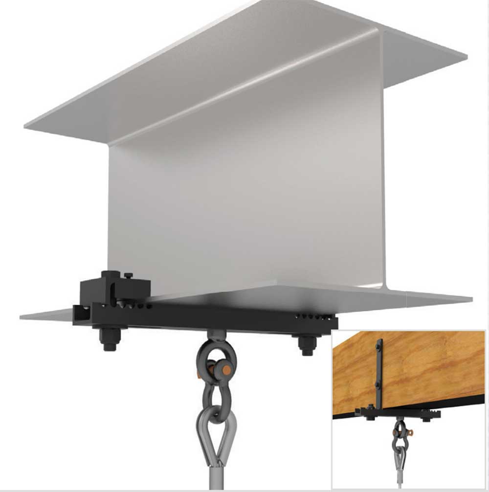 Beam Clamp – BC3-8 Open Hang Point For 5/8-11 Threaded Rod